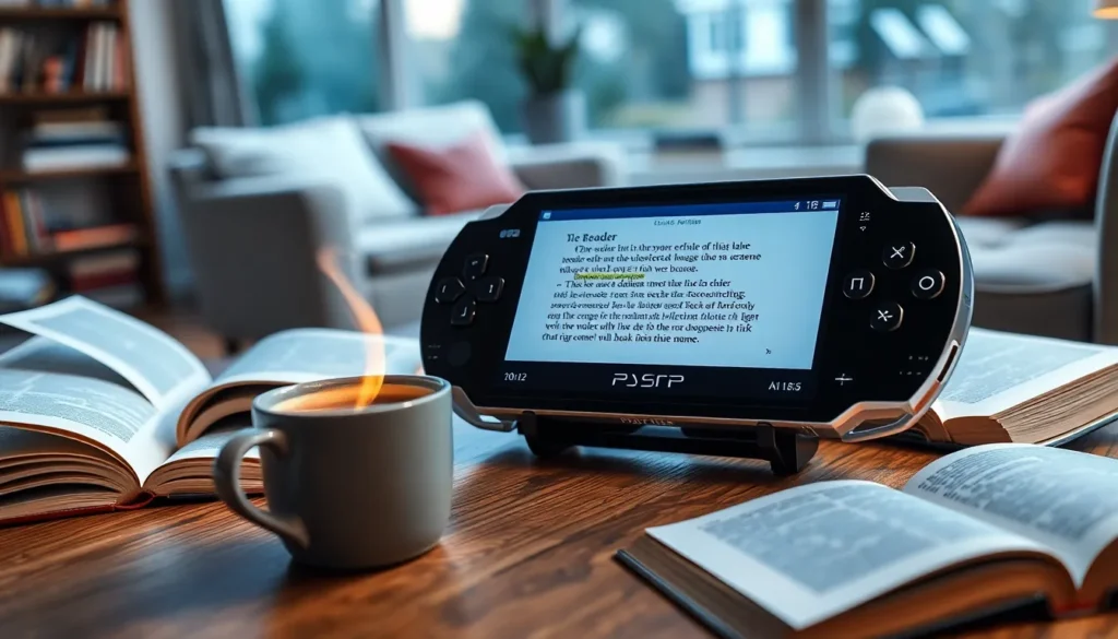 PSP E-Reader Software: Transform Your Device into a Portable Library ...